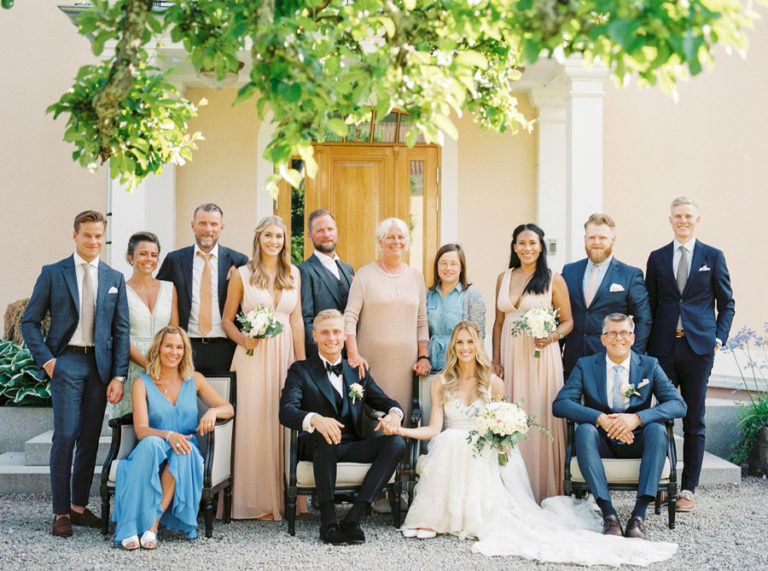 Glamorous wedding at Södertuna Slott | Jennie & Jacob